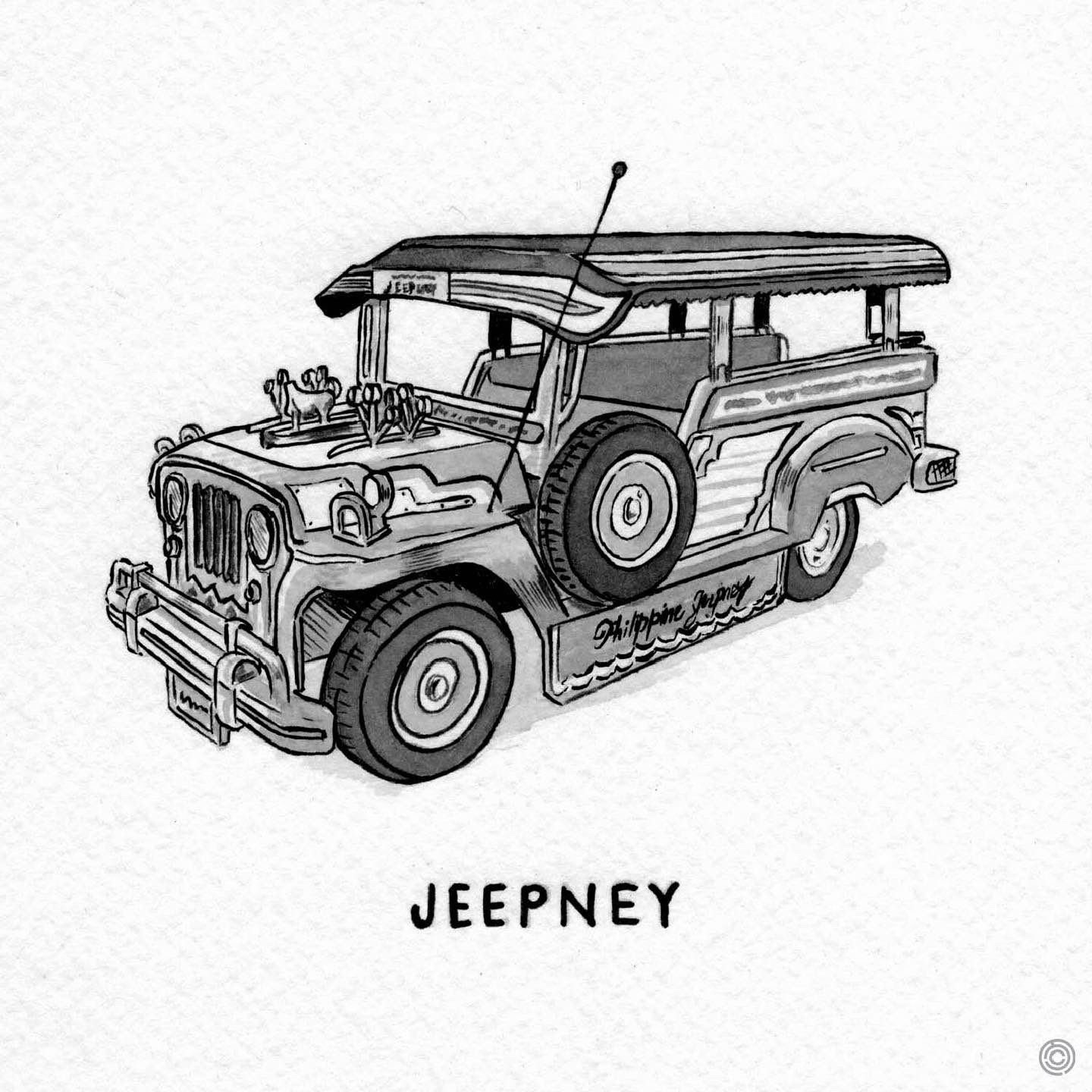 Pinoy Jeepney Clipart HOW TO DRAW JEEPNEY Step By Step