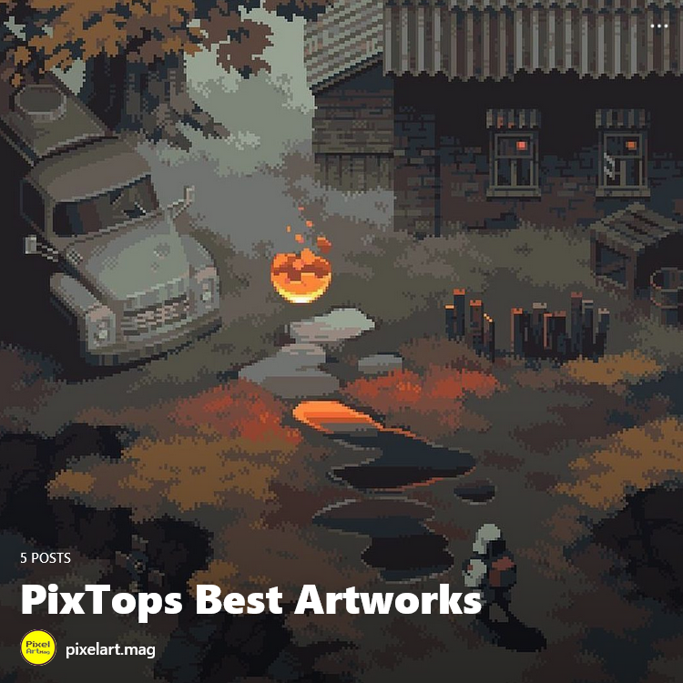 Pixel Art Magazine on Twitter: "#PixTops Best Artworks💥 🔗https://t.co/Ynjk9Furmb #Thread ⤵️ ...