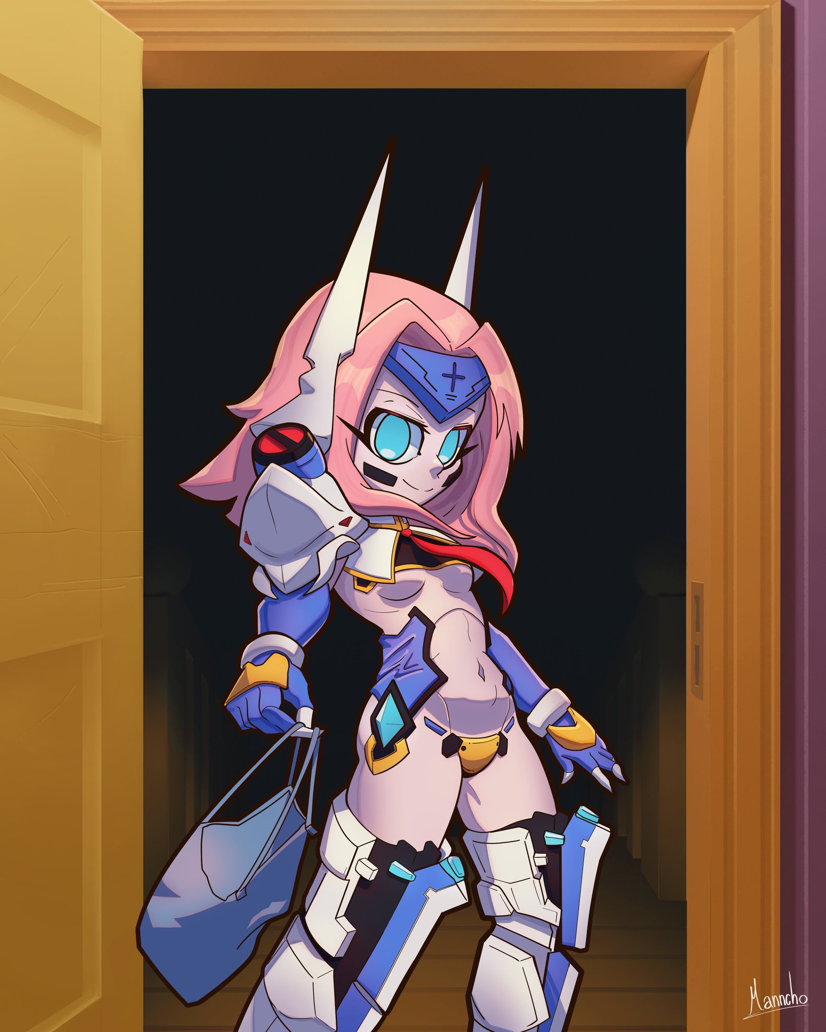 🎃Manncho 🎃COMMISSIONS OPEN 3/? on Twitter: "Day 19: Unavoidable mecha themed character Character ...