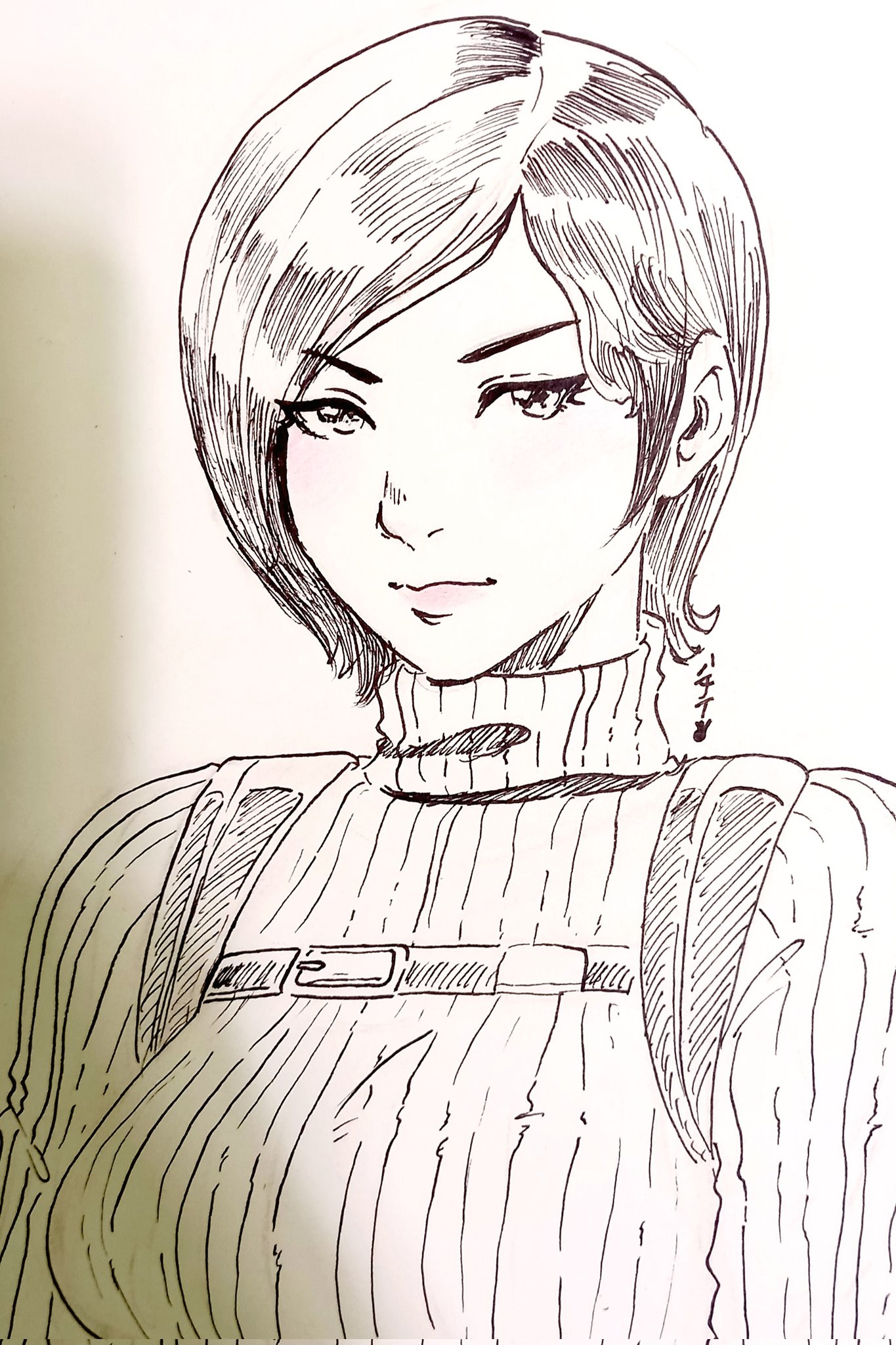 Ada Wong Resident Evil 4 Drawing