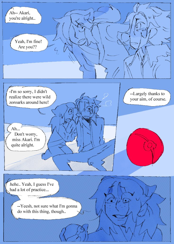 「I forgot that H zoroarks can possess people but uhm .. Sping」Hooved peets 🐑🐐🐄の漫画