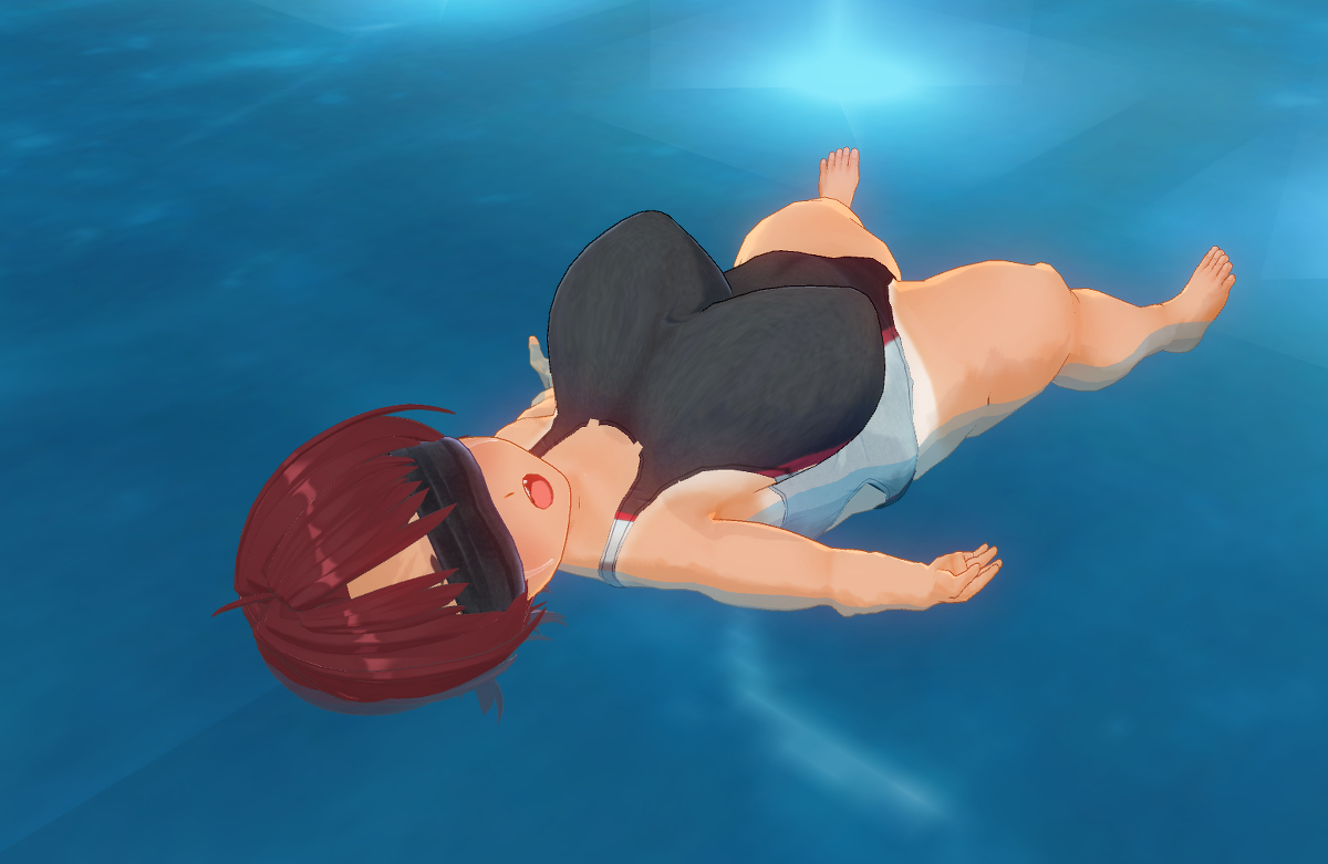 うにあく on Twitter: "[R-18] チビデブにされ、プールに浮かべられた水泳部の女の子 #CM3D2 #形状変化 #人体改造 #チビ #デブ https://pixiv.net ...