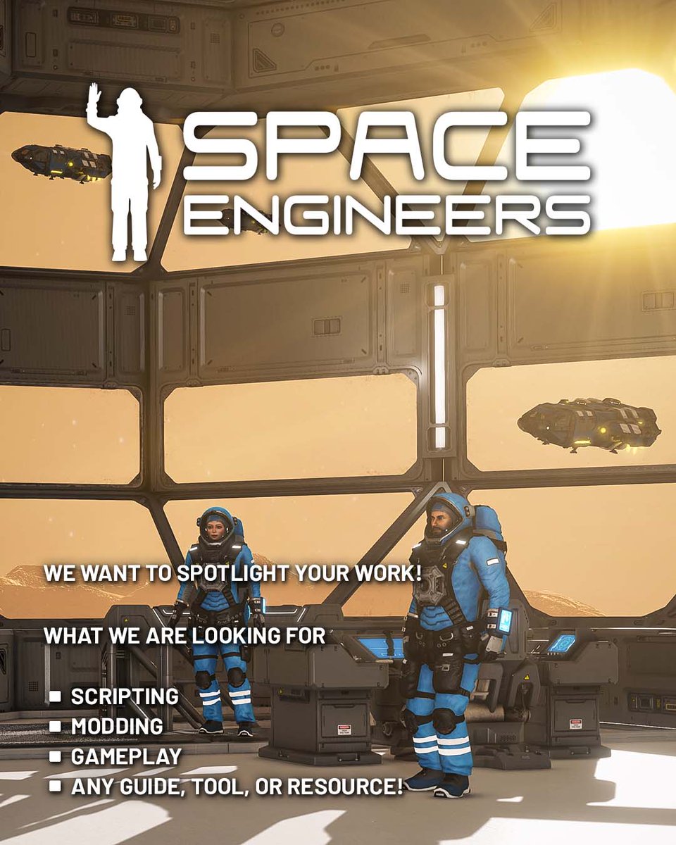 Space Engineers on Twitter: "Curator of obscure scripting knowledge?🧐 Mod making master, ready ...