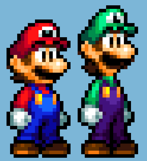 16 Bit Mario Png