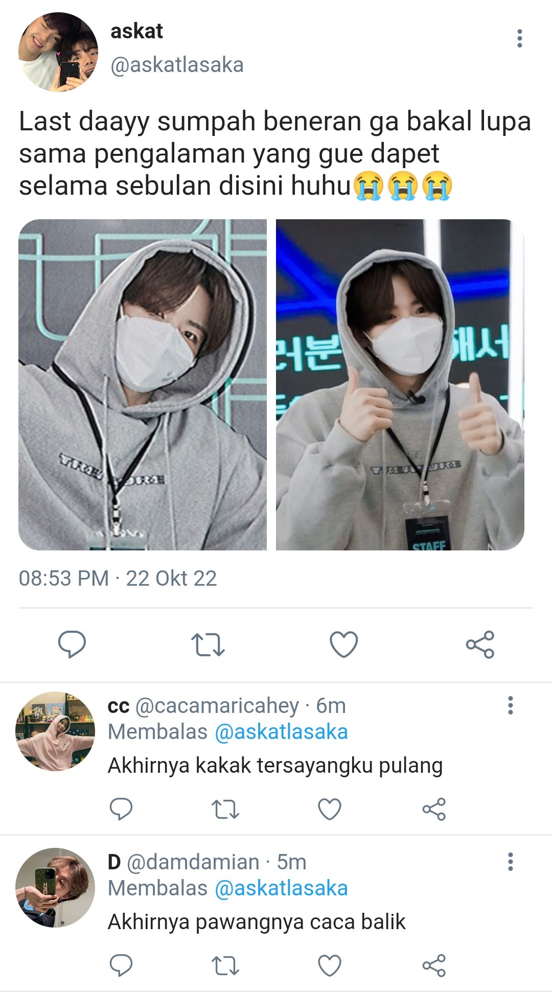 Hello, ogu🦋 on Twitter: "422. padahal Taksa lagi disini https://t.co/laEPcYoxFp" / Twitter