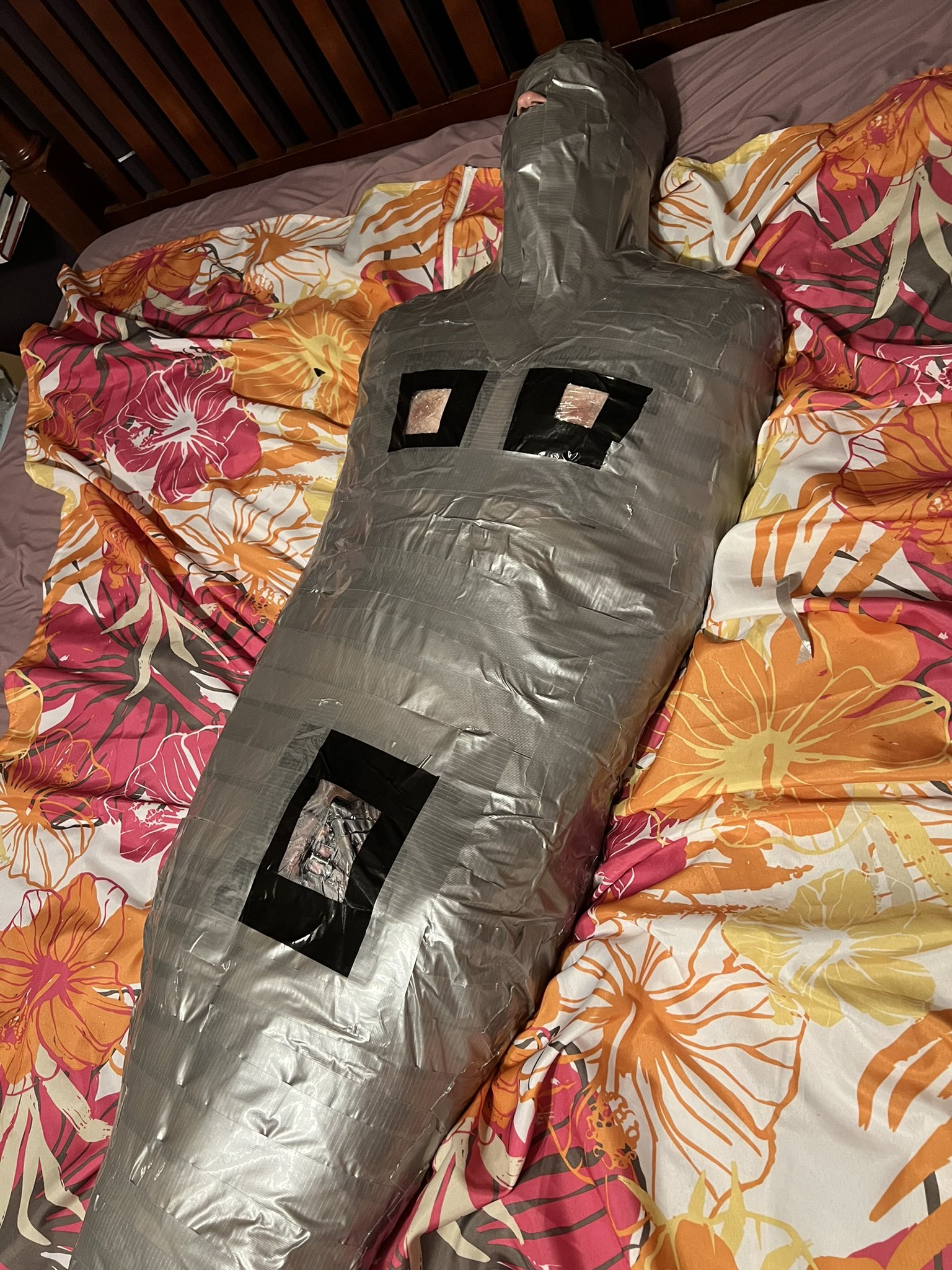 reed on Twitter: "Had my first ever mummification scene earlier this week at the hands of my ...