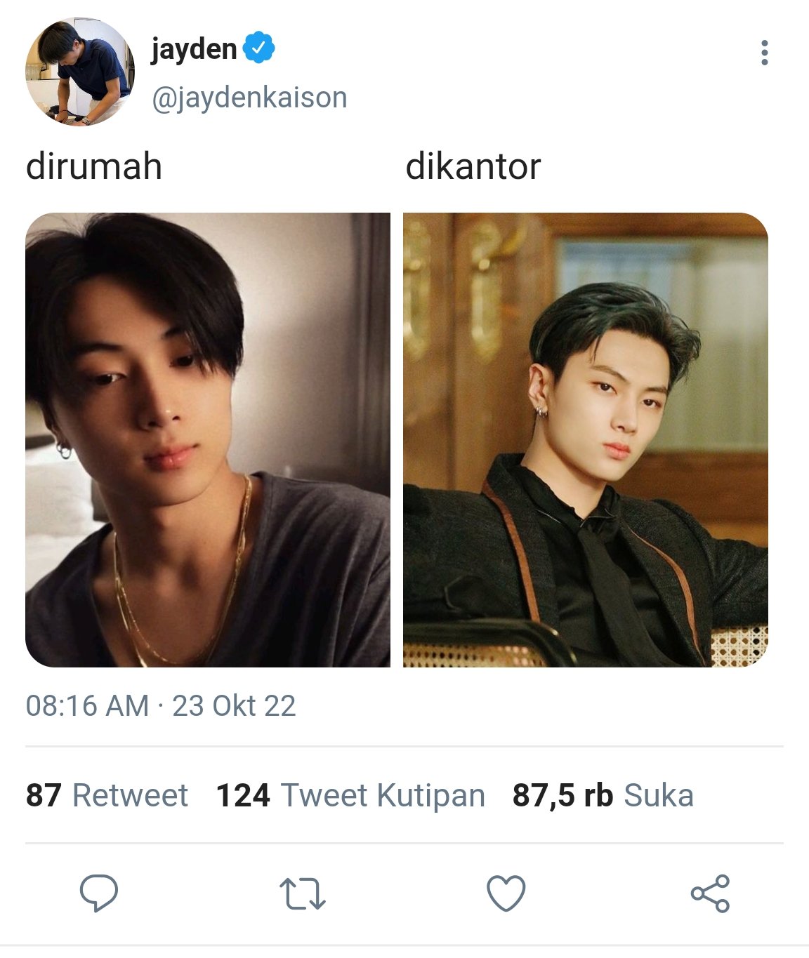 si kembar & papi / Twitter