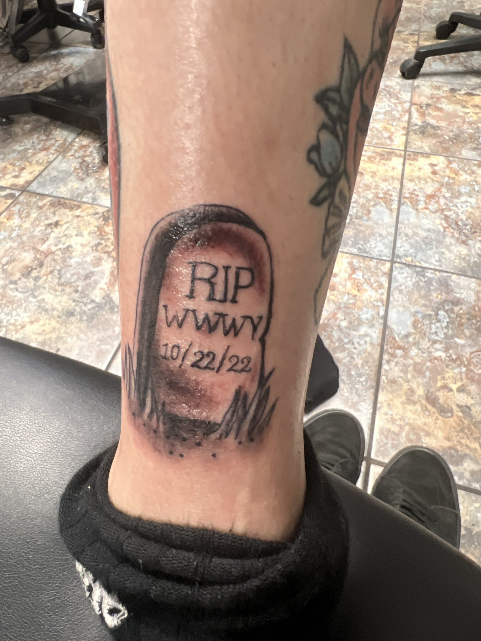 Rip Tombstone Tattoo