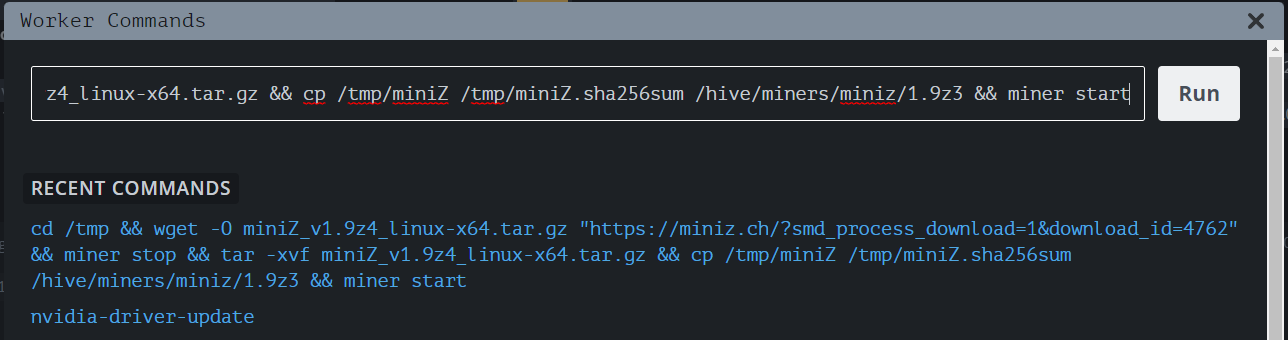 bokiko io on Twitter: "if you are mining #FLUX and using @hiveonofficial you should upgrade to ...