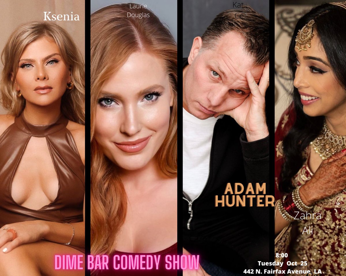 Adam Hunter on Twitter: "This Tuesday Night the Dime Bar in Hollywood is the place to be if you ...