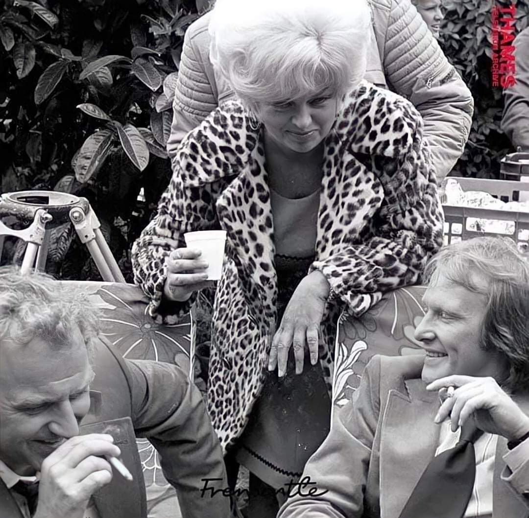 Saucy Seventies Adventures on Twitter: "RT @Classicbritcom: Diana Dors, John Thaw and Dennis ...