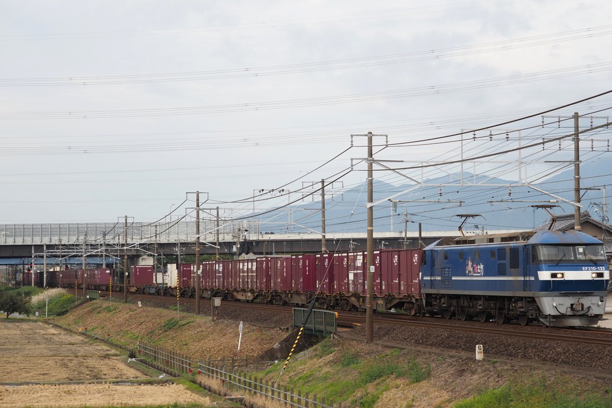 ☘かきてつ☘ on Twitter: "10/22 1058レ EF210-122 南荒尾(信)→大垣 福田踏切 JOT UF16A-626、ディーラインUV54A-38099、ブリヂストン ...