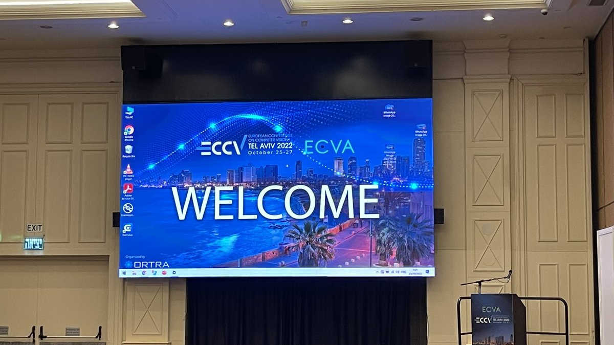 European Conference on Computer Vision (ECCV) on Twitter: "#ECCV2022 Workshop Day 1 ...