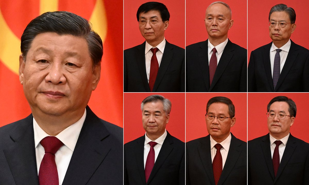 Everything you need to know about the seven men who will lead China ...