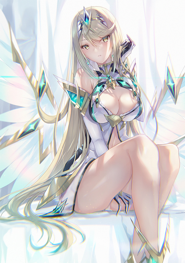 井上たくや@C101金曜・東Z－21aだった on Twitter: "初期デザインのヒカリちゃん描きました！！！スマブラ出禁になりそうな衣装ｲｲｿﾞ！！ #ゼノブレイド2 https://t ...