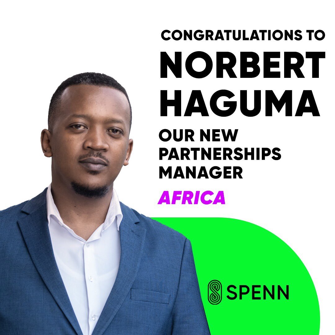 SPENN Rwanda on Twitter: "Congratulations Norbert Haguma on your promotion to Partnerships ...