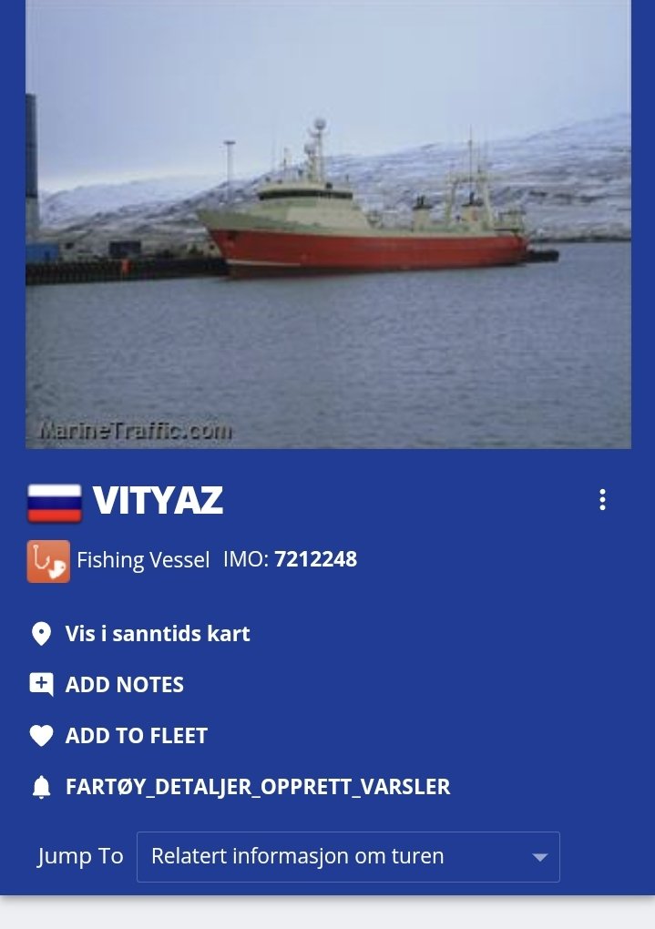 𝕄𝕚𝕝𝕚𝕥𝕒𝕣𝕪 𝕆𝕓𝕤𝕖𝕣𝕧𝕖𝕣 on Twitter: "RT @balticjam: ”Russian fishing vessel "Vityaz" is actively ...