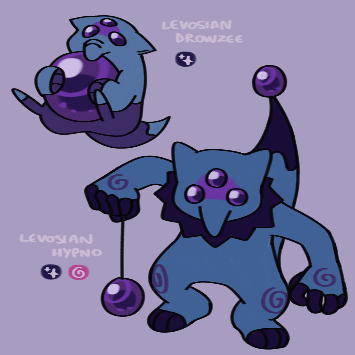 「i rlly wanna go back to my fakemon gen 」|☁️ mars ! のイラスト