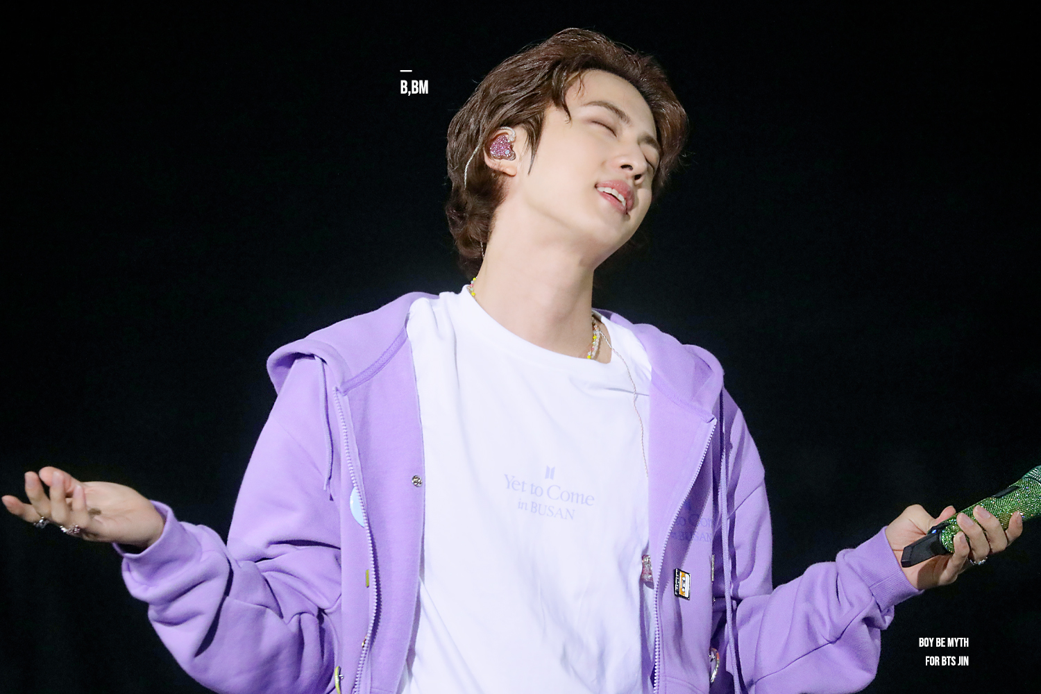 BOY BE MYTH on Twitter: "221015 YET TO COME IN BUSAN #JIN #방탄소년단진 #TheAstronaut #Yours_Jin # ...