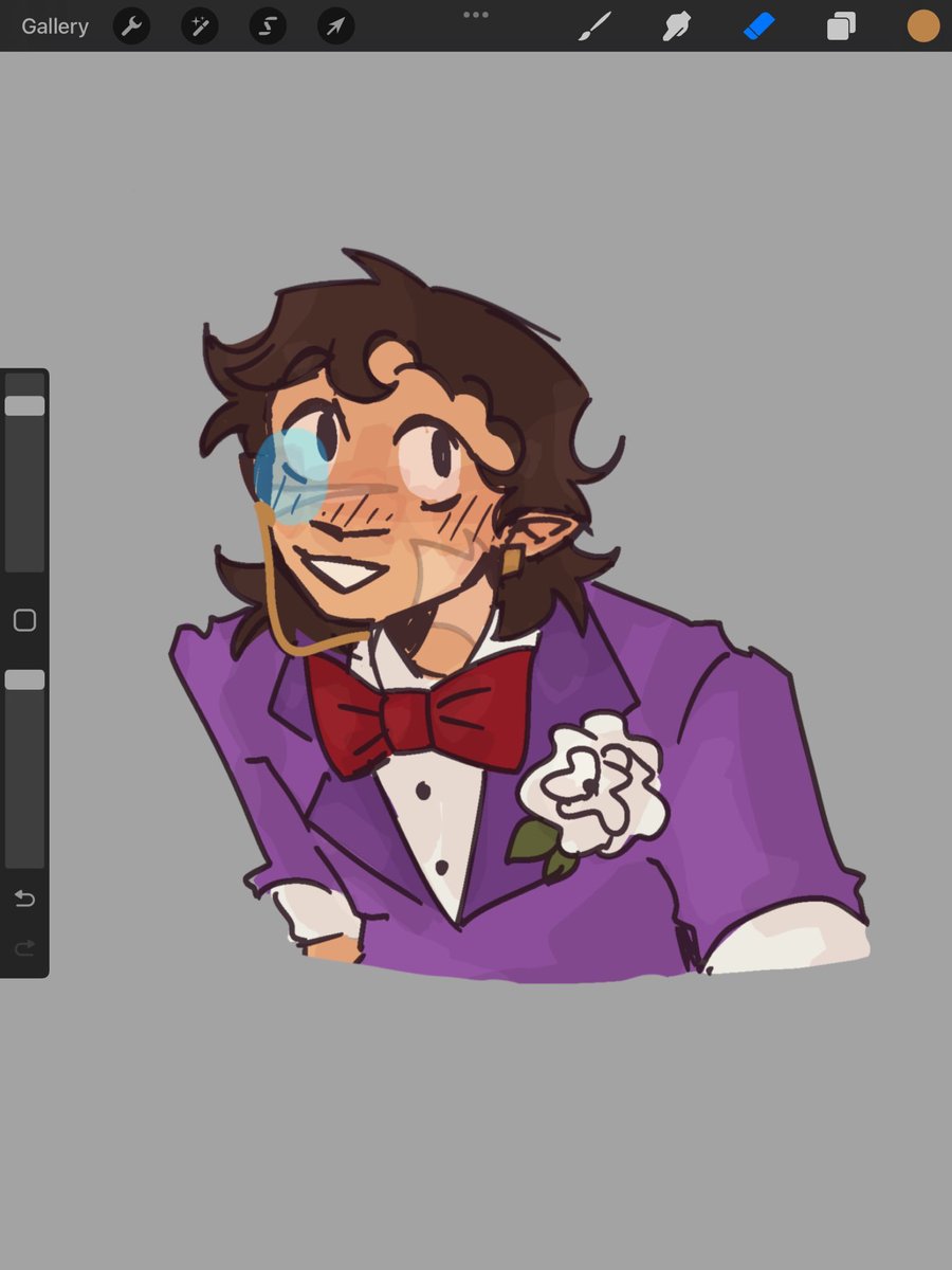 「and when the world needed him the most, 」|🎂🎭helianのイラスト