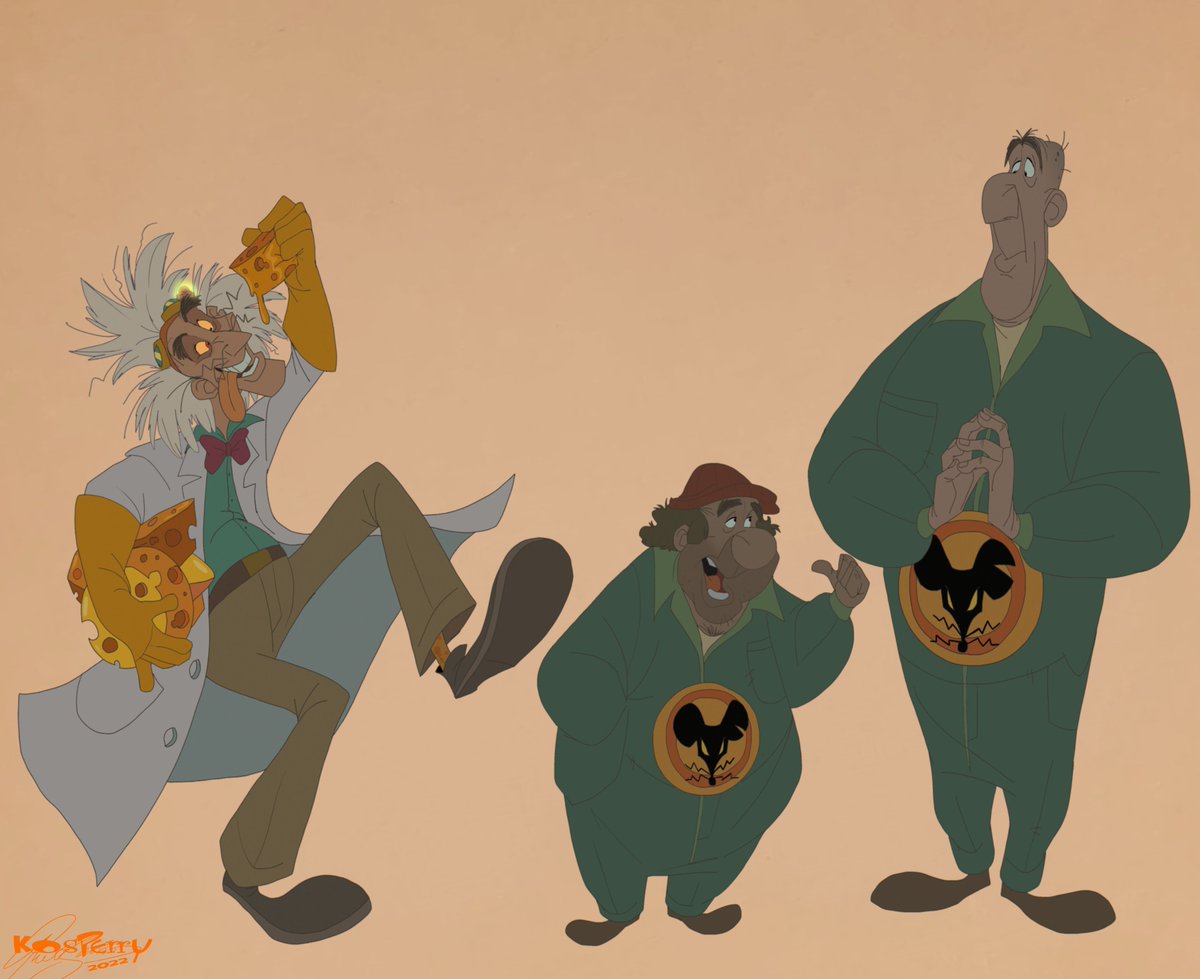 「My childhood favorite PBS Kids villains 」|Kosmo Columbo Perry 🦊🧀のイラスト