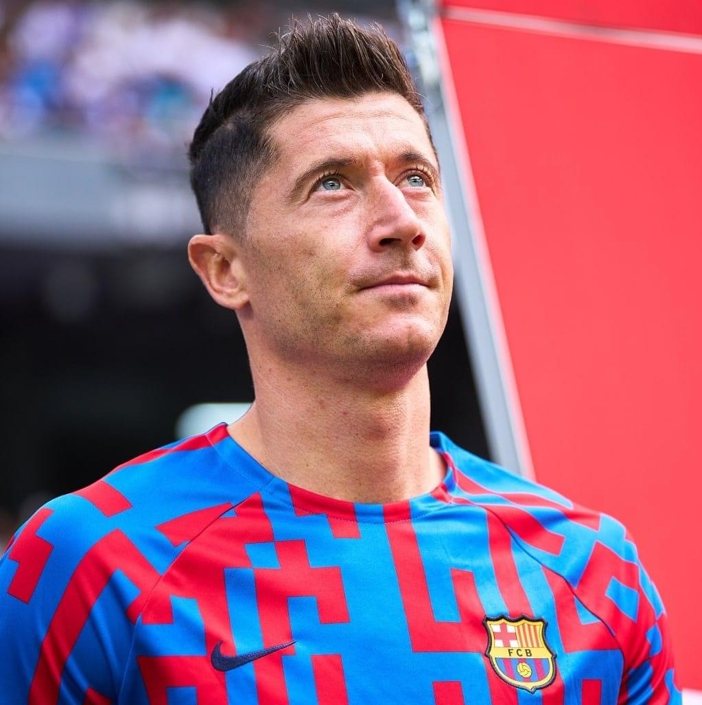 Robert Lewandowski Hairstyle 2022
