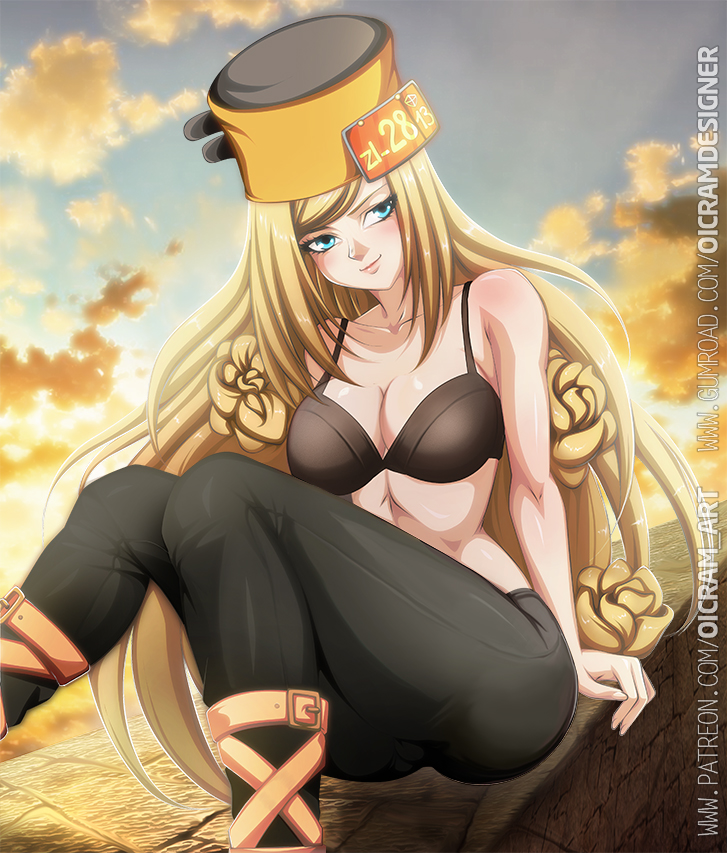 oicram_art on Twitter: "Millia Rage | Guilty Gear NSFW | PSD | Video 🔥 https://oicramdesigner ...