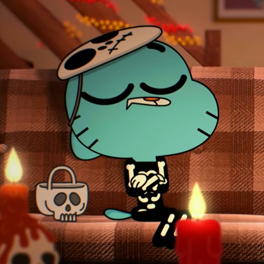 daily gumball on Twitter: "gumball's halloween costumes"