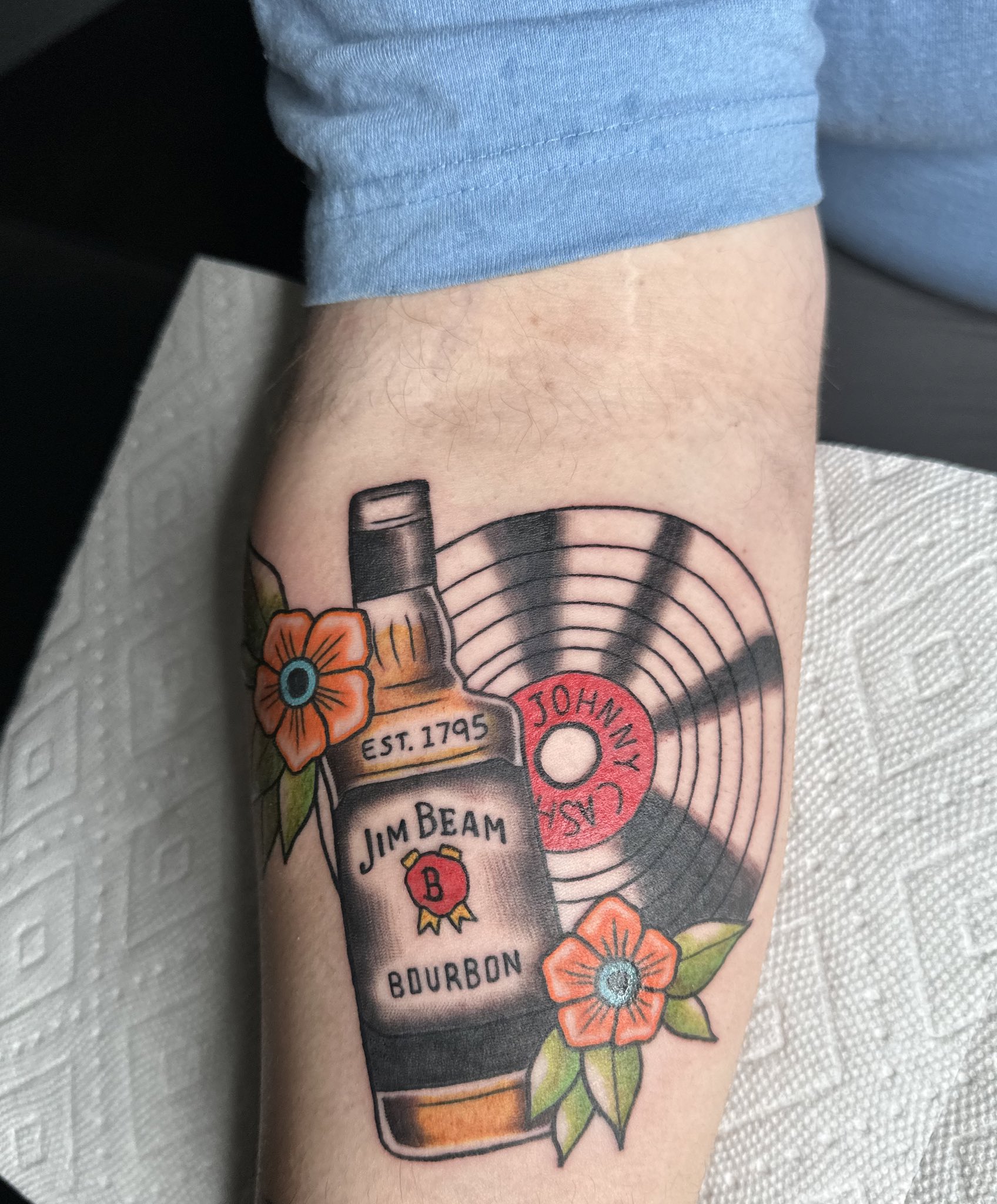 Jim Bim Tattoos Paddy Gower Responds To Southland Man Who Got A Tattoo