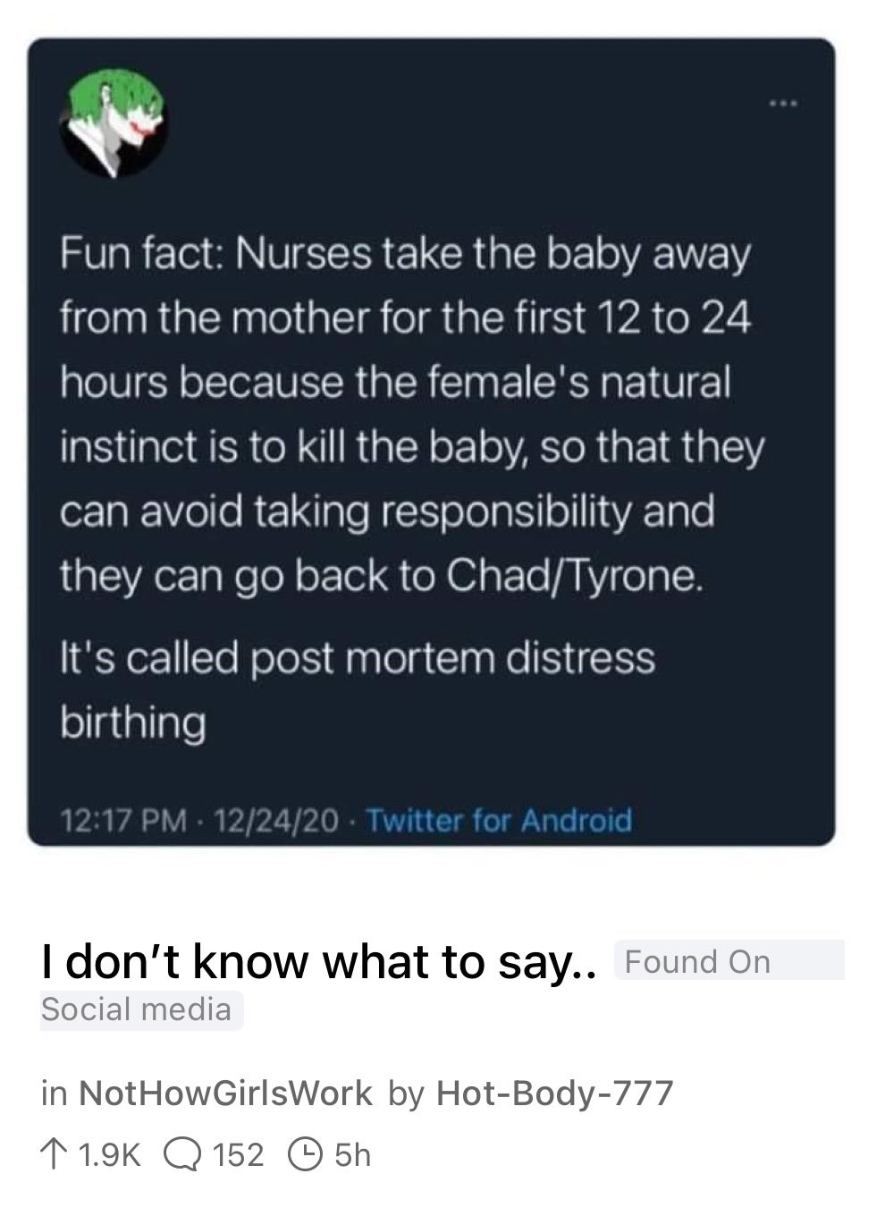 Reddit Lies on Twitter: "Redditors on r/NotHowGirlsWork struggle with the concept of “humor ...