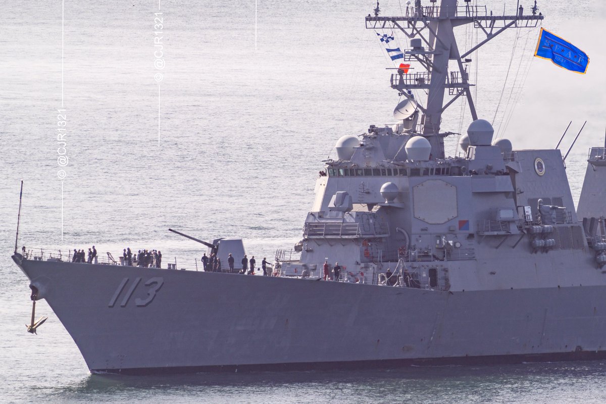 WarshipCam on Twitter: "USS John Finn (DDG 113) Arleigh Burke-class Flight IIA guided missile ...