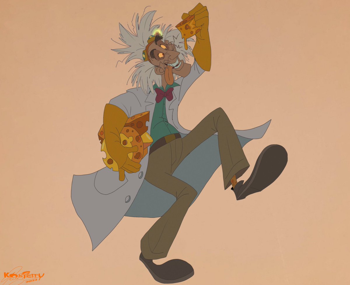 「Here's the pics of both Doc Two Brains a」|Kosmo Columbo Perry🦊🧀のイラスト