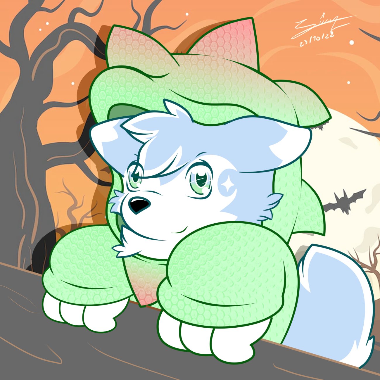 Ziul Husky On Twitter Am A Dainasaur For This Halloween U3u T