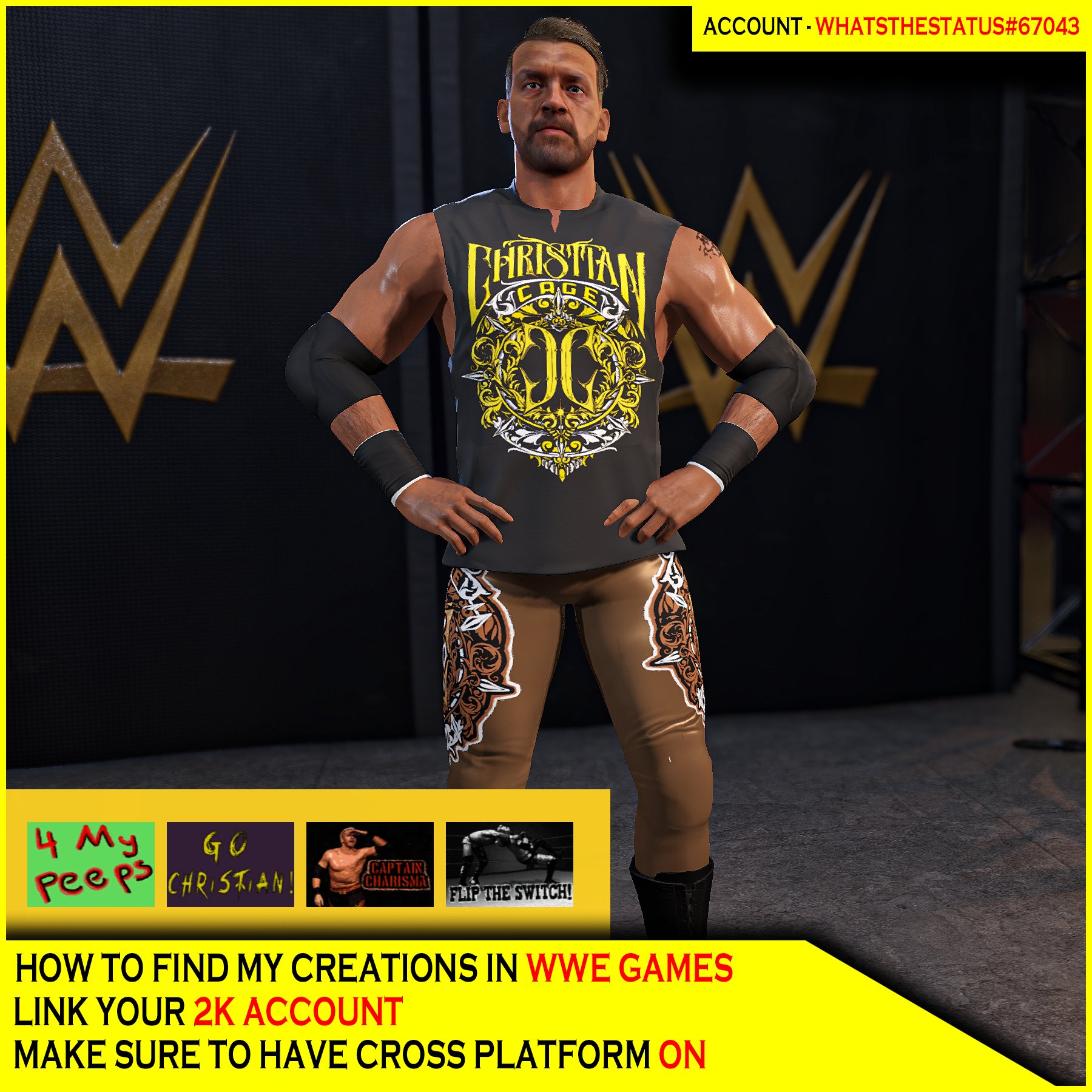 Christian Wwe Logo 2022