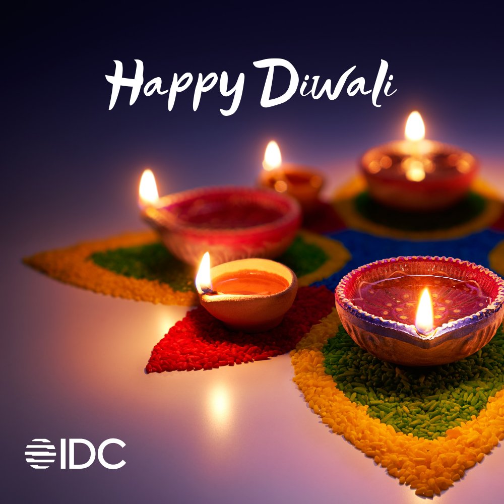 IDC | India on Twitter: ".@IDCInd wishes everyone out there a very Happy Diwali 🪔 - stay ...