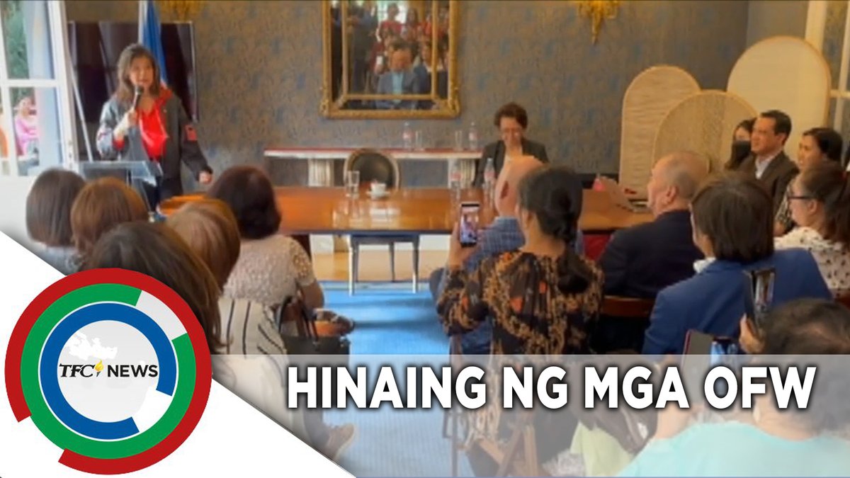 ABS-CBN News on Twitter: "RT @TFCNewsNow: Ikinasa ng Philippine Embassy sa Paris, France ang ...