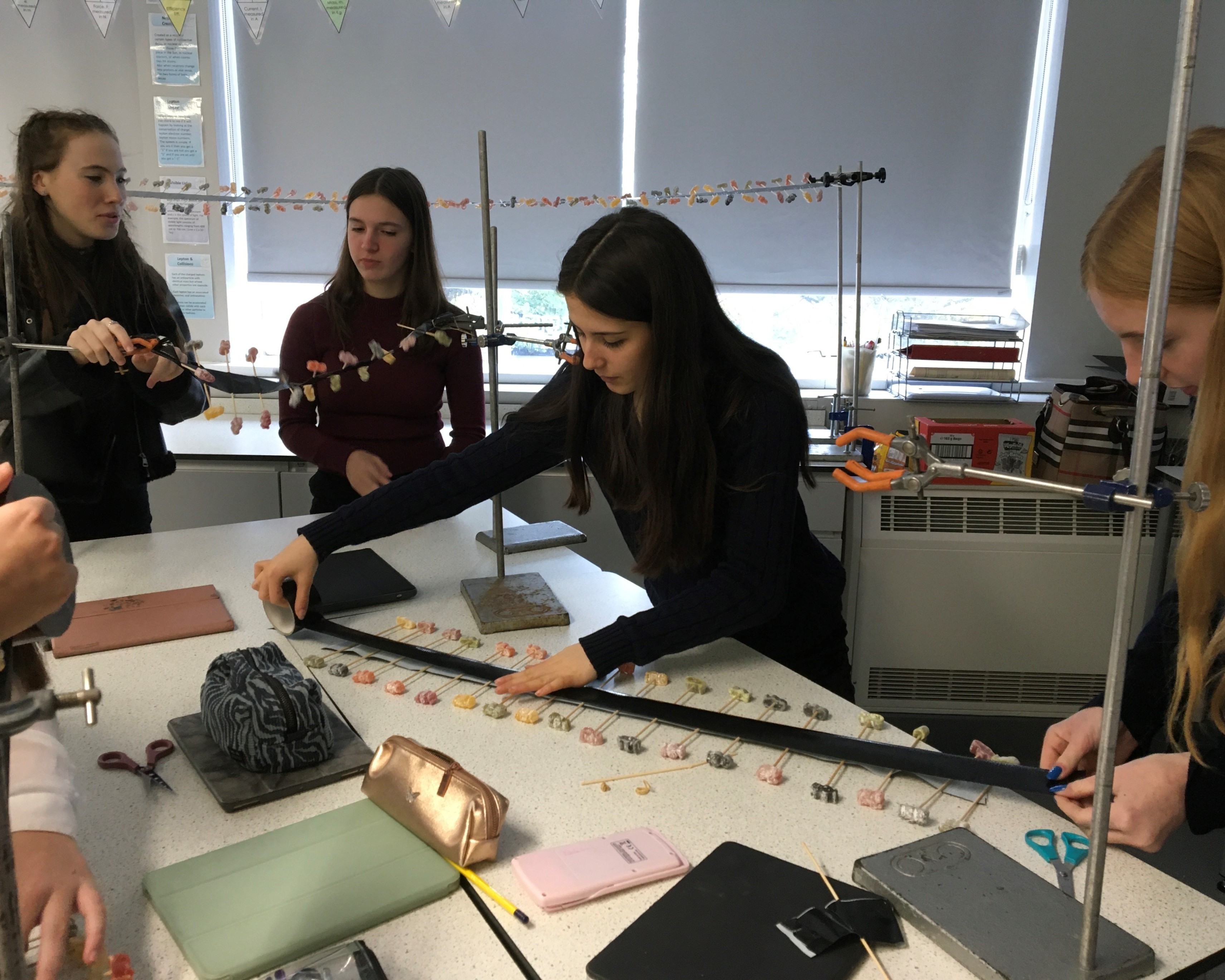 The Queen's School on Twitter: "In their A-level Physics taster lesson ...