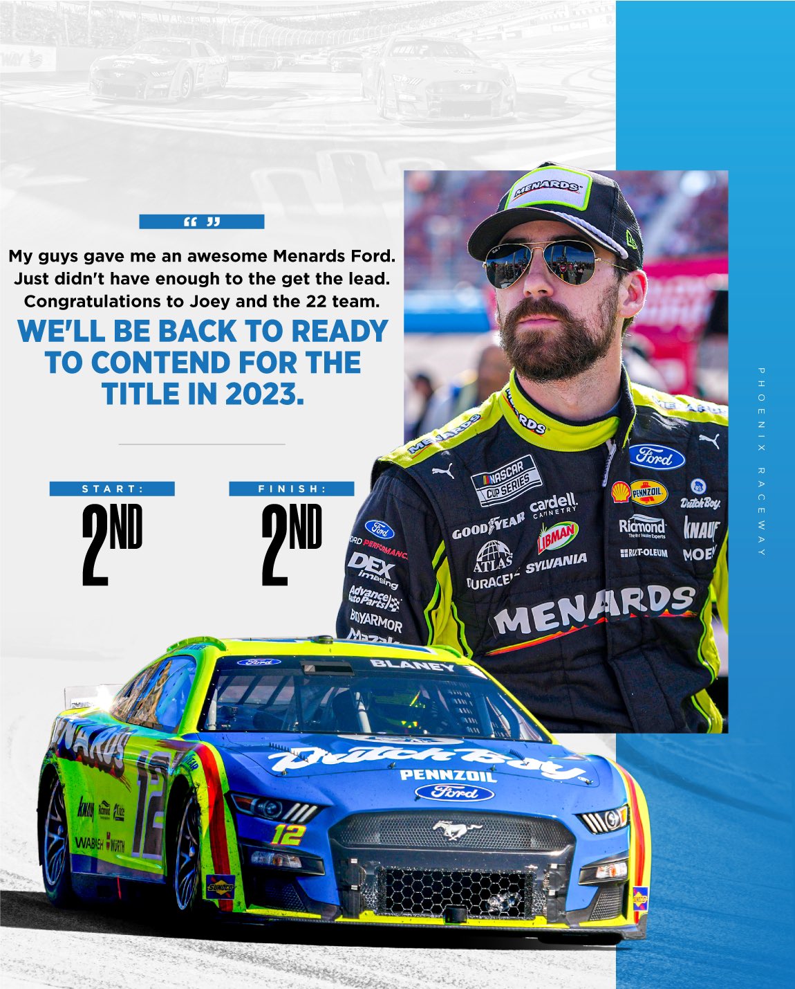 Blaney Racing Family