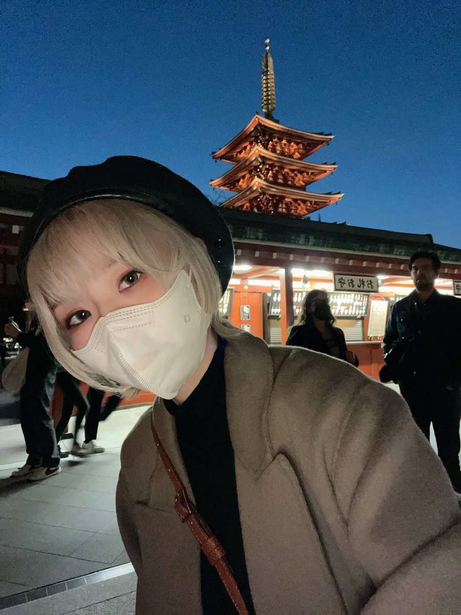 夜の浅草も綺麗だった Ryoko × 涼子 × 黎菲兒 @ryokooo_0625