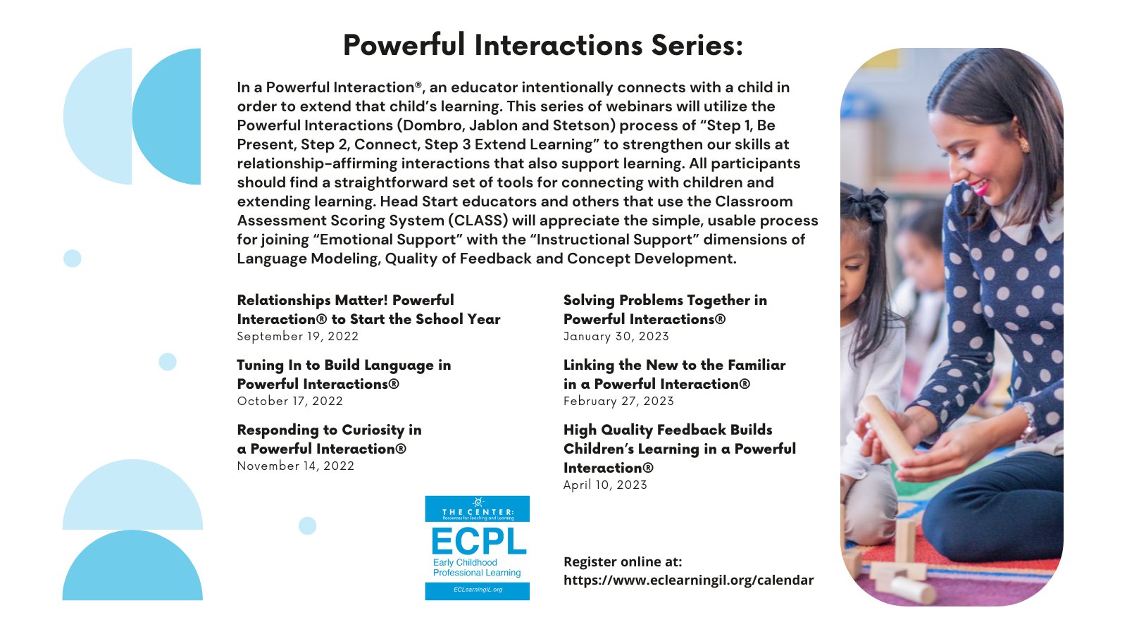 EarlyChildhoodProfessionalLearning on Twitter: "Registration closes on Friday, Nov. 11th for the ...