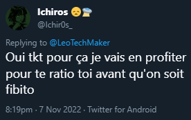 Léo - TechMaker on Twitter: "@Ichir0s_ Alors que t'as raté ton tweet la première fois ? Bonne ...