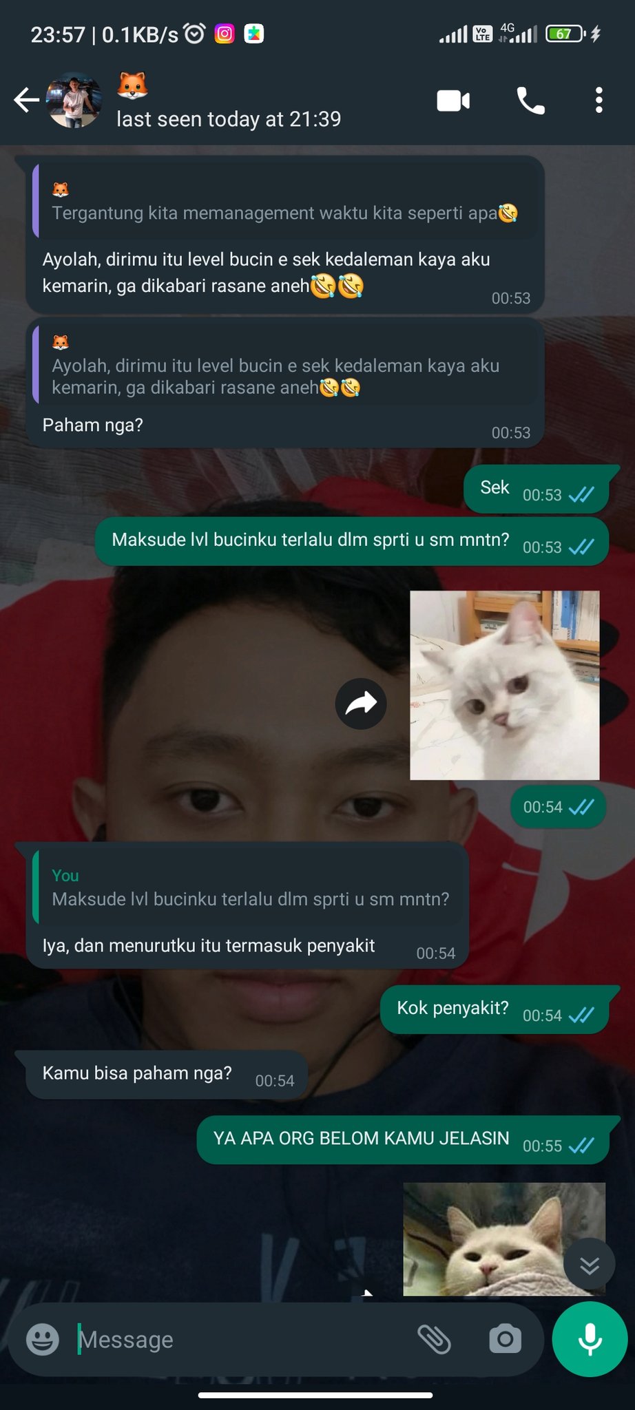 perkenalkan, saya on Twitter: "@convomf Mbak, coba km baca penjelasan ayangku. Ini waktu masih ...