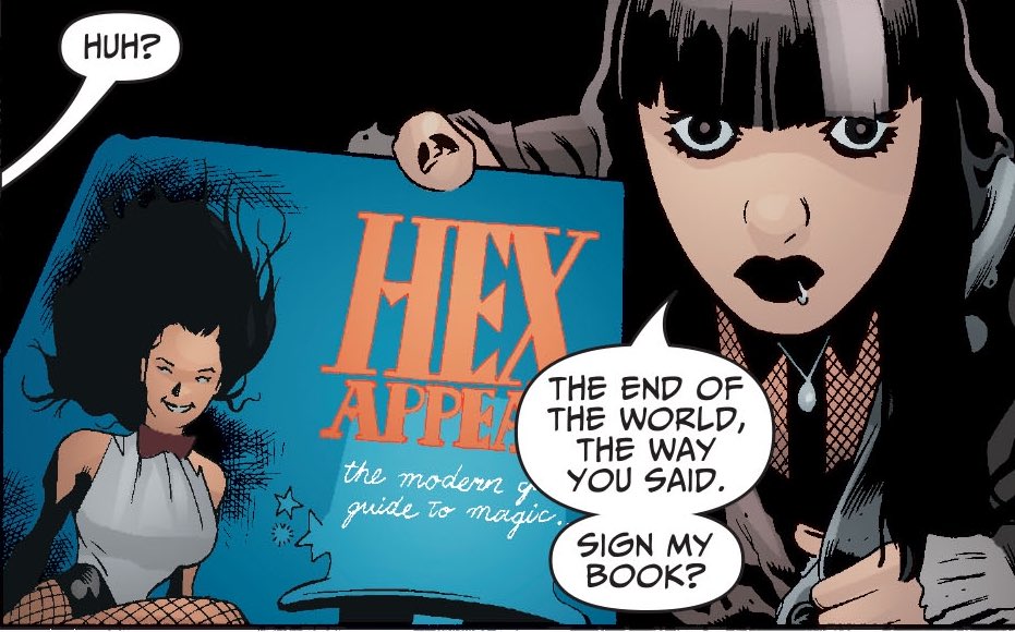 Zatanna’s Fanpage on Twitter: "In Seven Soldiers Zatanna wrote her own book about magic called ...