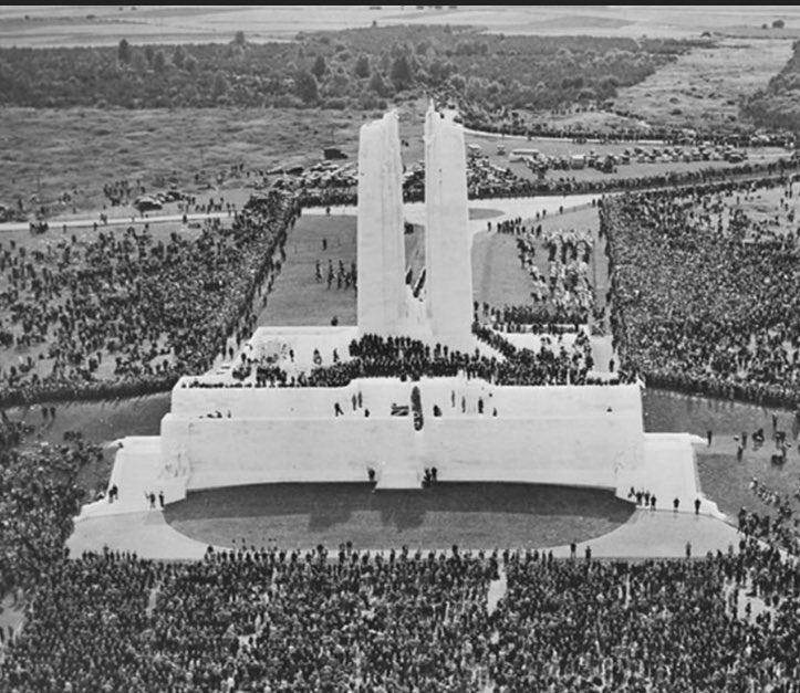 Interesting that the first two images are a monument to the defense of ...