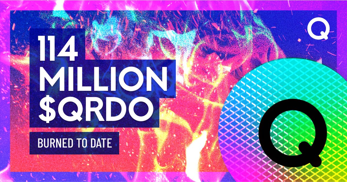 Qredo on Twitter: "Want to know more about our token burns?🥵 In March, we committed to burning ...