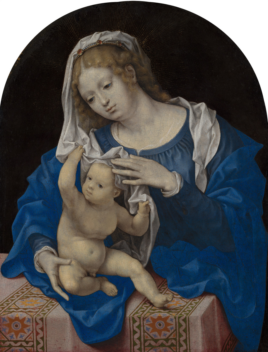 Mauritshuis Art Bot on Twitter: "Jan Gossaert, Madonna and Child, 1520 #museumarhive # ...