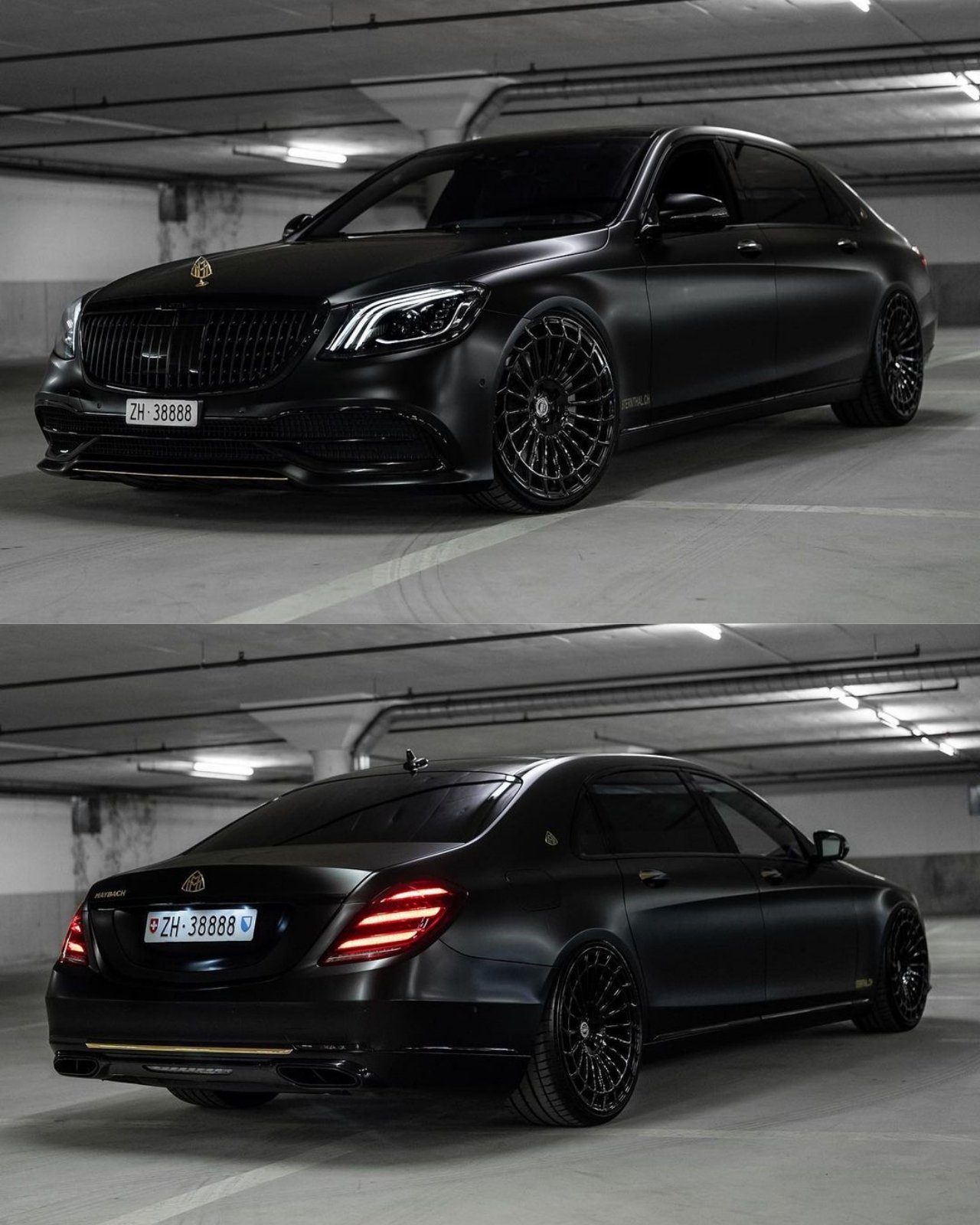 Matte Mercedes S600