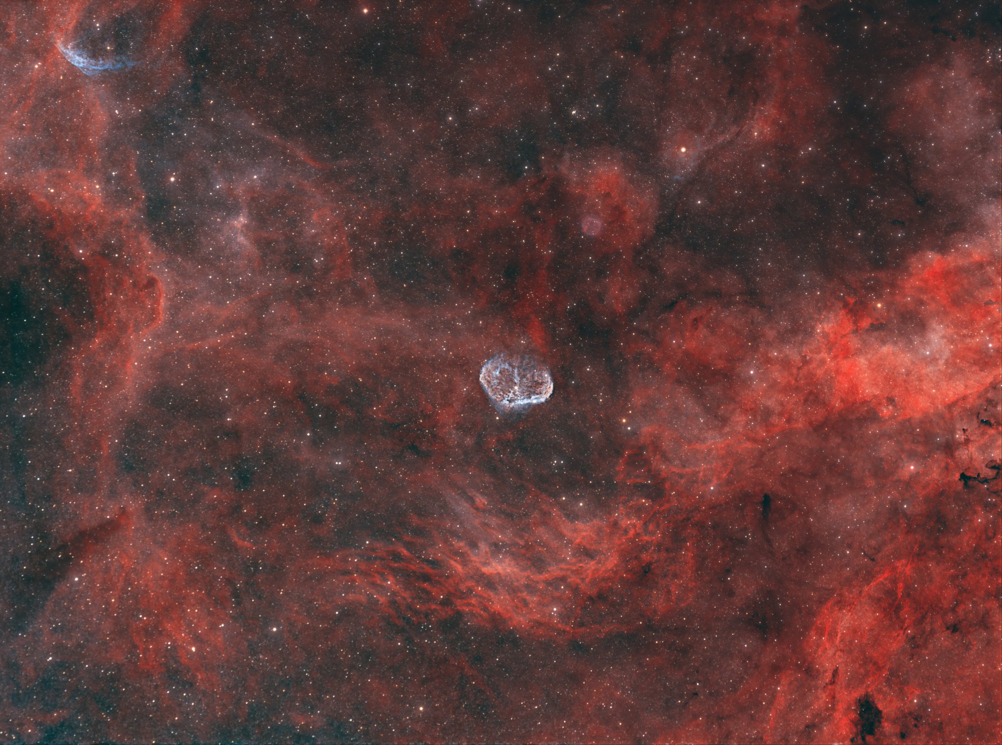 Bubble Nebula Wide Field