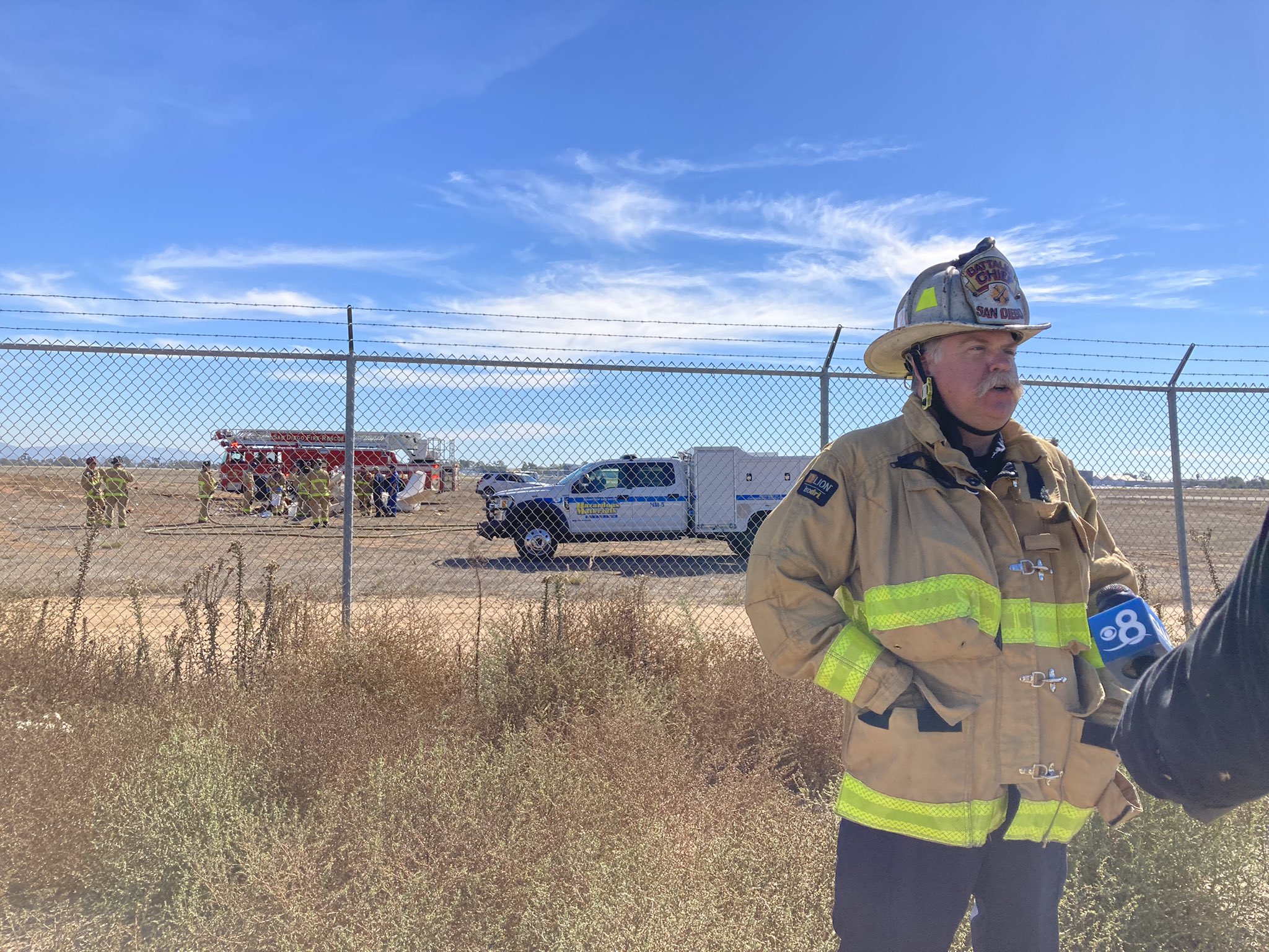 SDFD on Twitter: "City and County HAZMAT teams here to mitigate the fuel on the field. There was ...