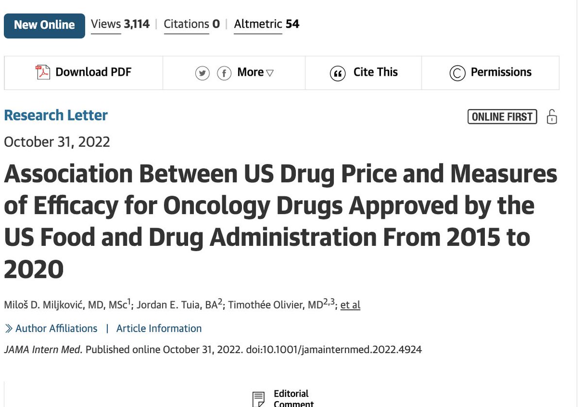 This week in @JAMAInternalMed we explore the relationship between drug ...